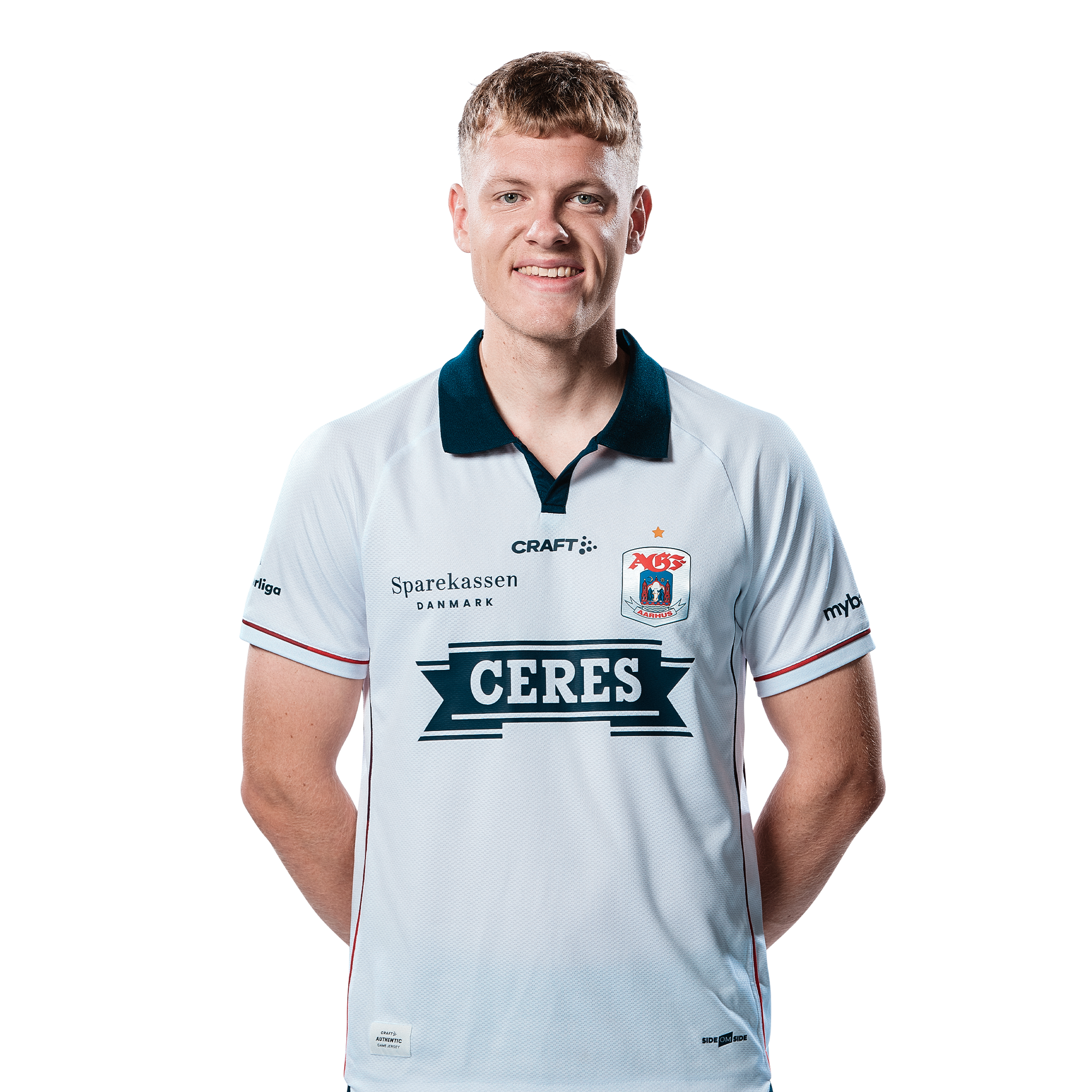 Match worn fra AGF vs. FCK - 8. Sebastian Jørgensen